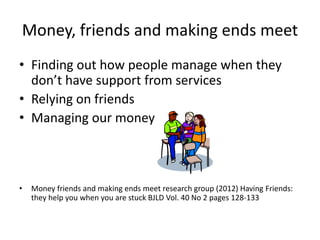 Jan Walmsley: Inclusive research in intellectual disability | PPTX