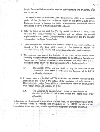 Revised Schedule Of Fines and Penalties For Violation Of Laws , Rules ...