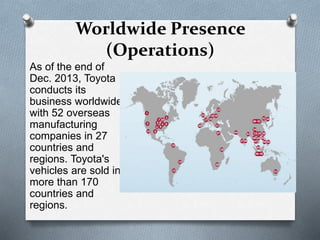 Business Enviornment of Toyota (Japan) | PPTX