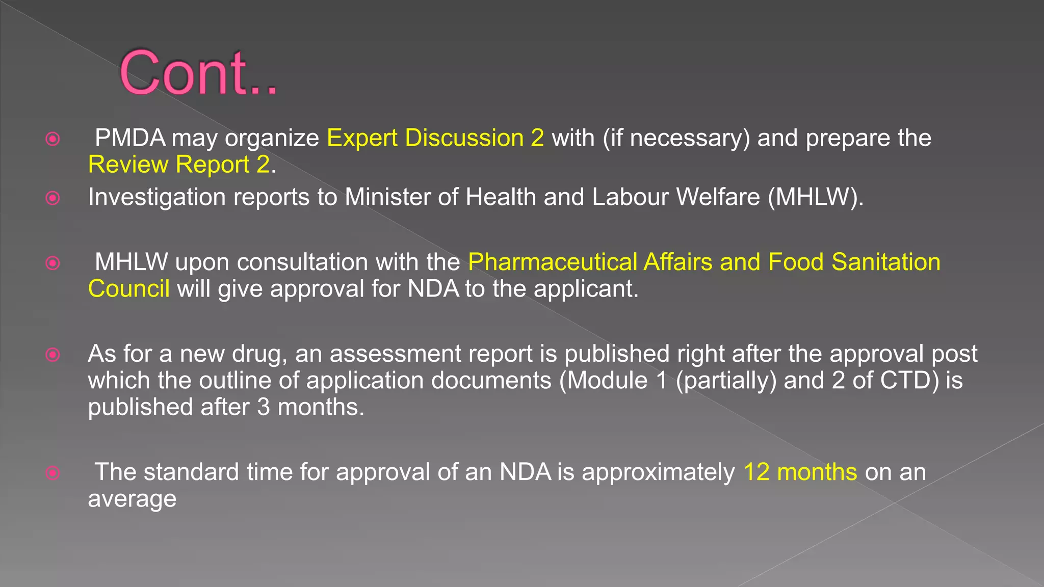 overview of Japan pharmaceutical regulatory authority - PMDA | PPTX