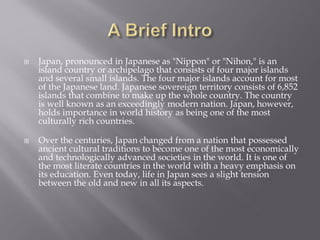 An Introduction to Japan | PDF
