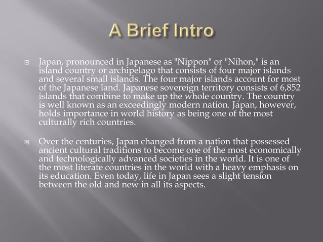 An Introduction to Japan | PDF