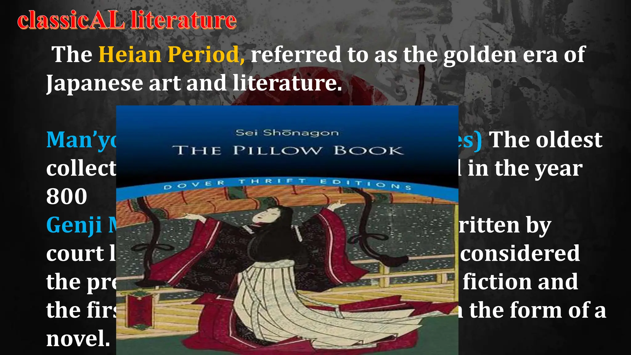 PowerPoint presentation of Japanese Literature.pptx