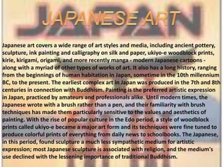 Japan a land of rising sun(a project by mams) | PPTX