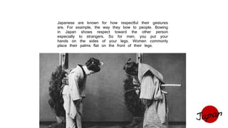 Japanese Non-Verbal Communication | PPTX