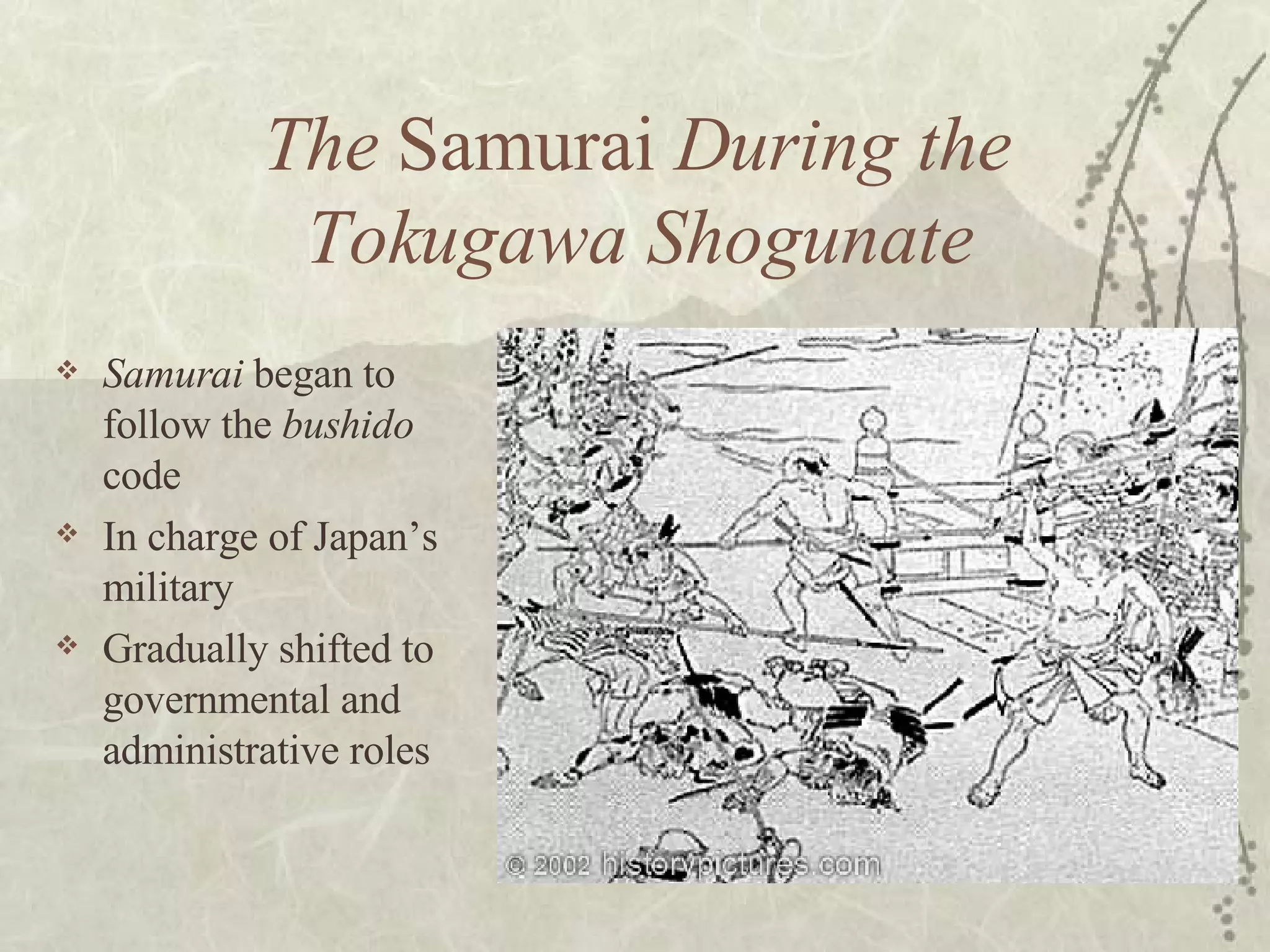 Japan: Feudalism and Tokugawa | PPT