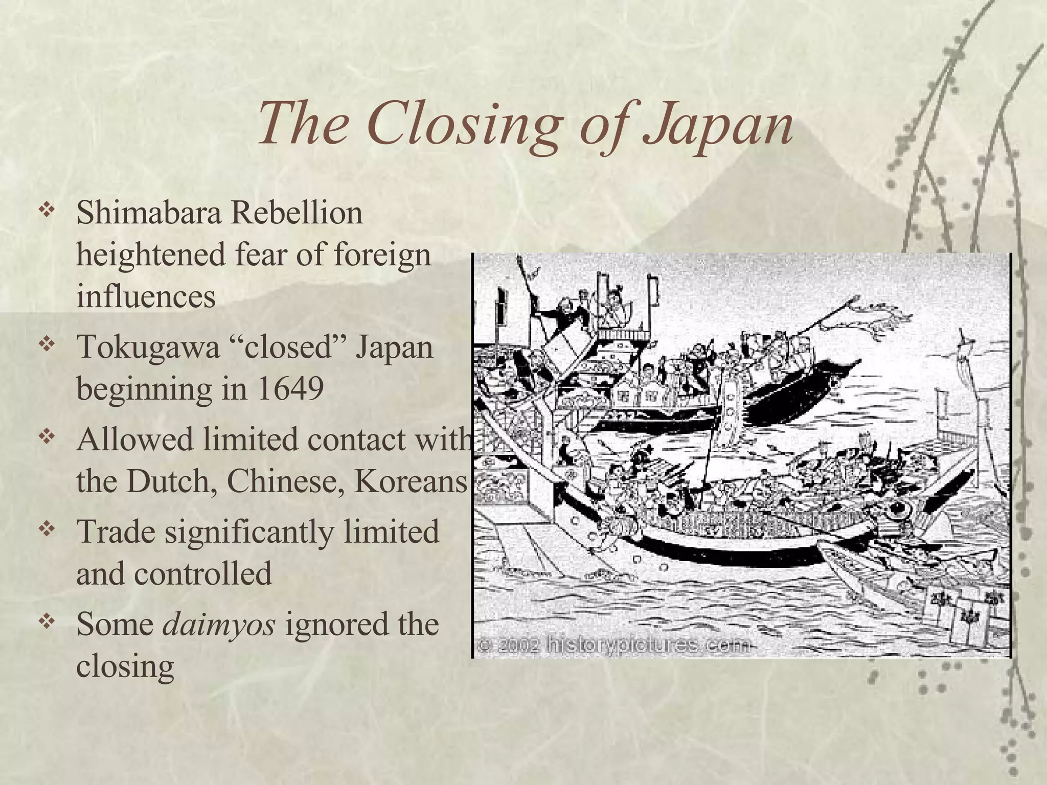 Japan: Feudalism and Tokugawa | PPT