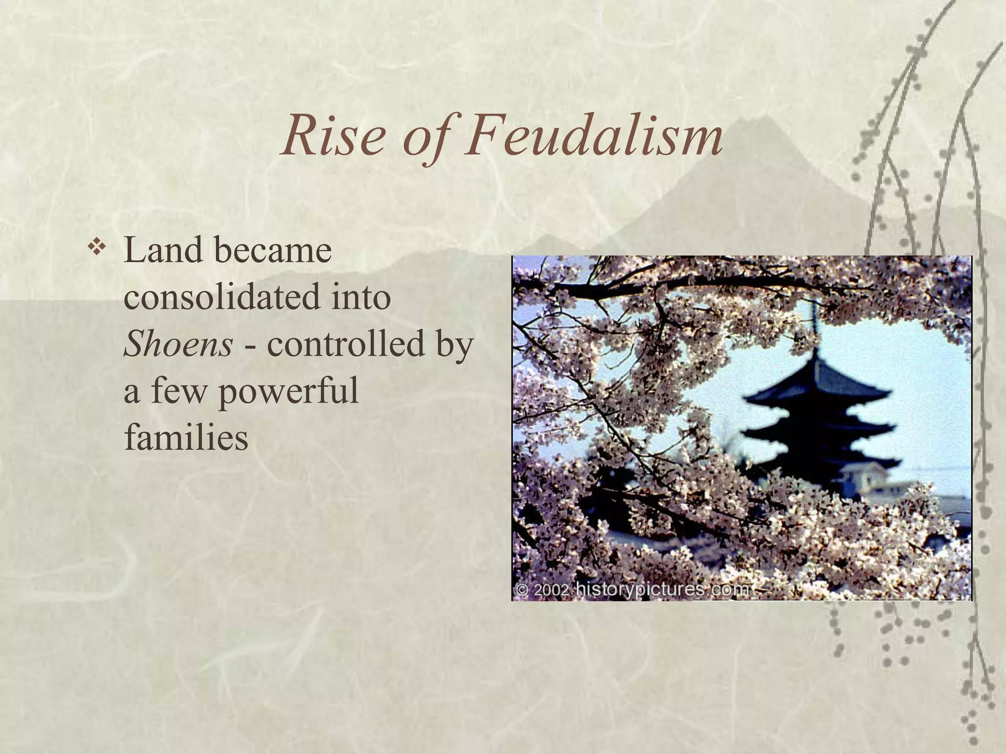 Japan - Feudalism and Tokugawa | PPT