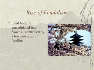 Japan - Feudalism and Tokugawa | PPT