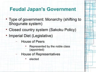 Japan -form of government | PPT