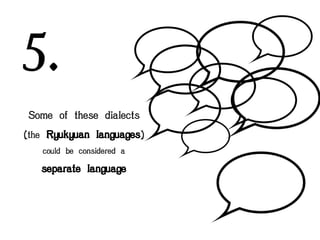 10 Facts about Japan - LANGUAGE | PDF