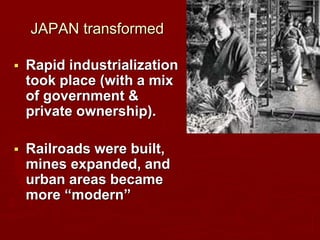 Meiji Industrialization
