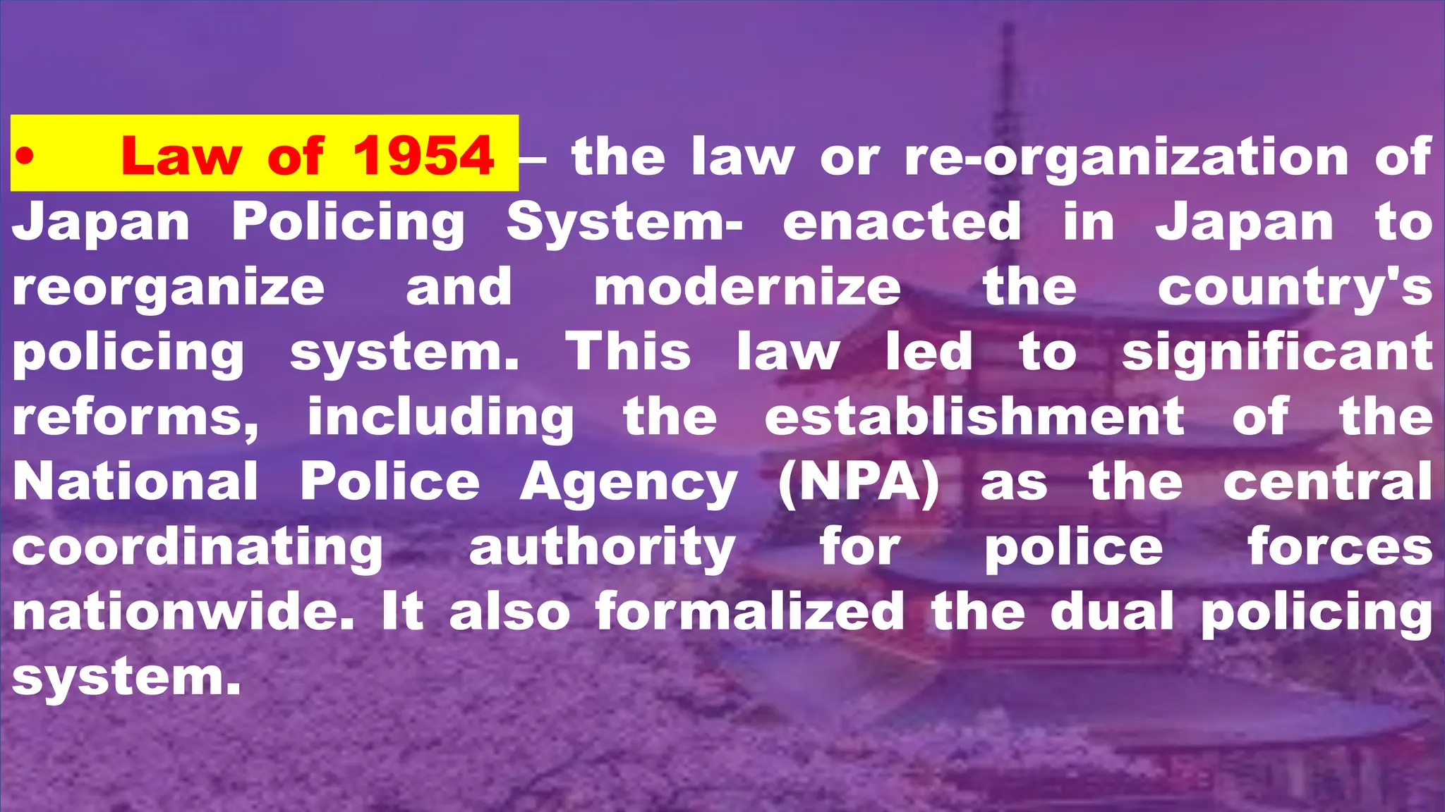 japan policing system pptx12345678910111 | PPTX