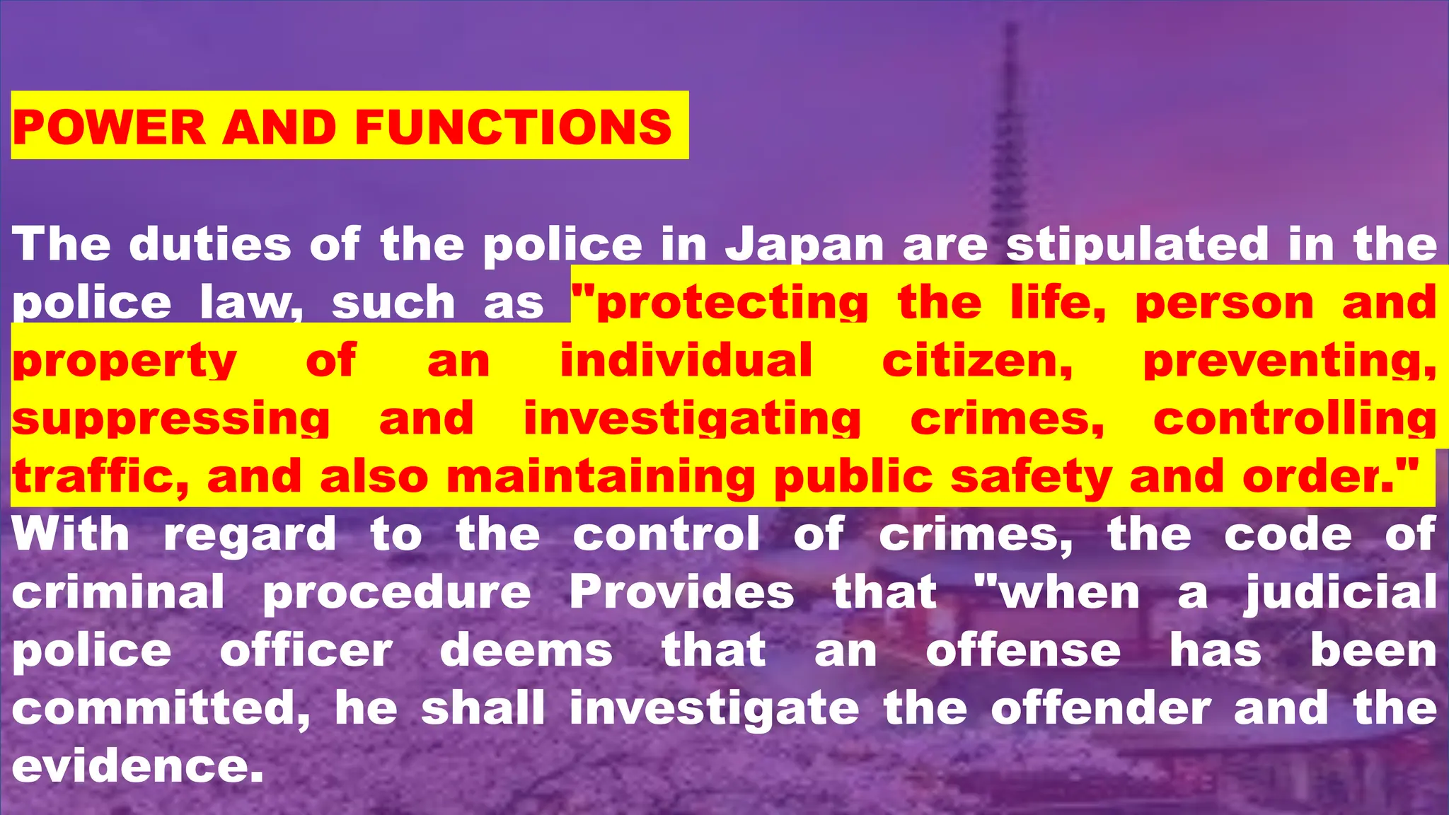 japan policing system pptx12345678910111 | PPTX