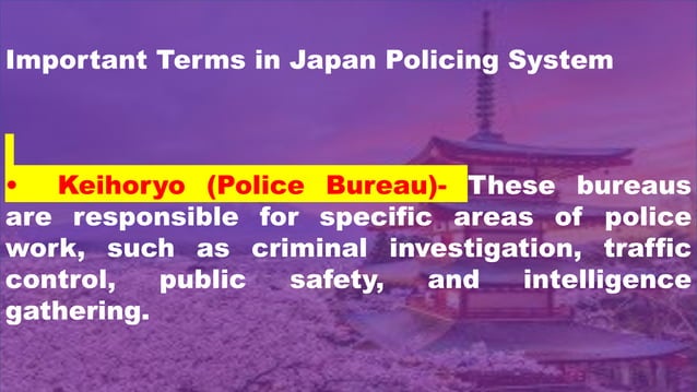 japan policing system pptx12345678910111 | PPTX