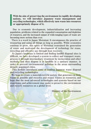 Japan - Solid Waste Management Plans.pdf | Free Download