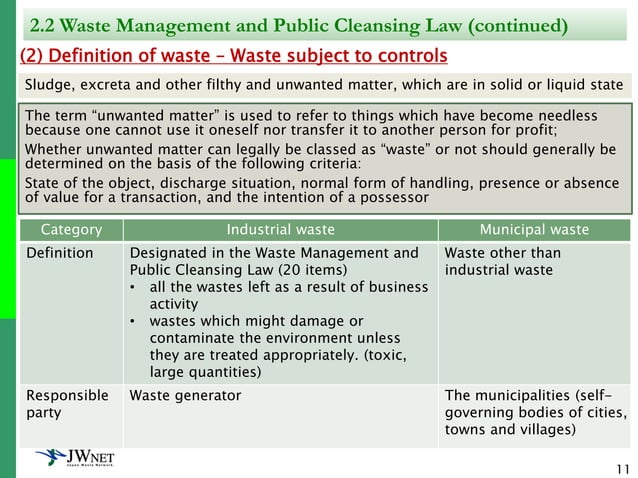 Japan - Waste_management_in_Japan_Rules_and_Figures_July2023.pdf ...