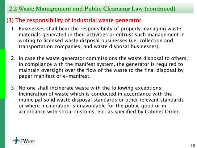 Japan - Waste_management_in_Japan_Rules_and_Figures_July2023.pdf ...