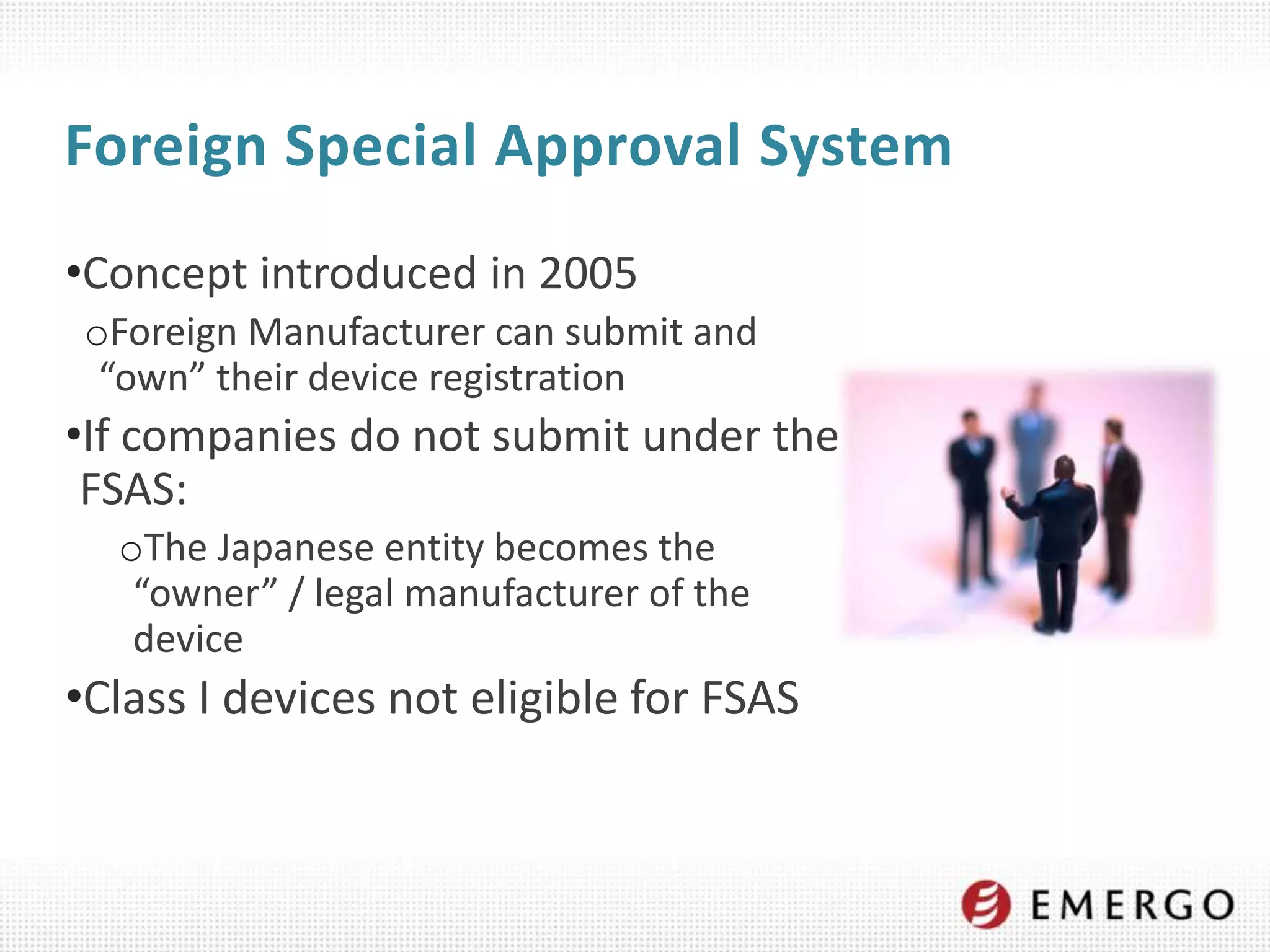 Japan PMDA Medical Device Regulatory Approval Process | PDF