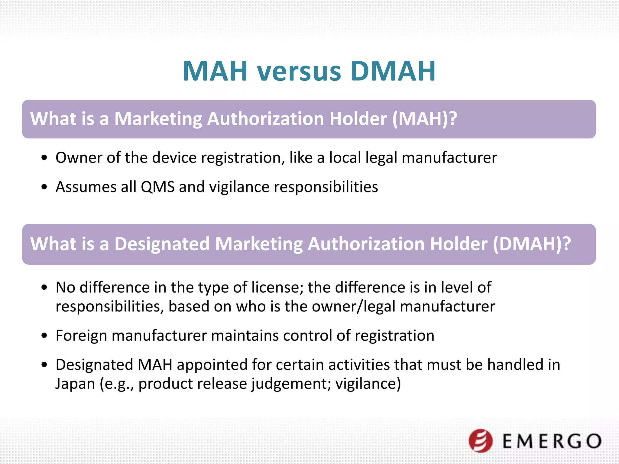 Japan PMDA Medical Device Regulatory Approval Process | PDF