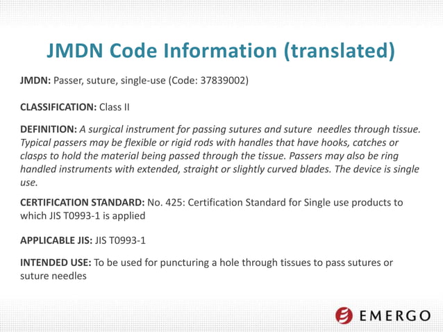 Japan PMDA Medical Device Regulatory Approval Process | PDF