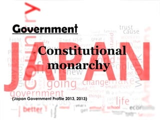 Japanese Political Structure & Framework | PPT