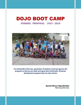 Karate Boot Camp Proposal 2018 | PDF | Martial Arts | Sports