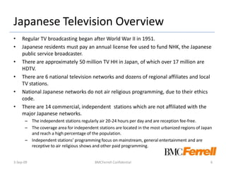 Japan Broadcasting Research Brief 0809 | PDF