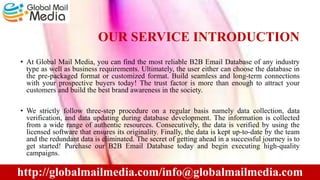 Japan business email list | PPTX | Email | Internet