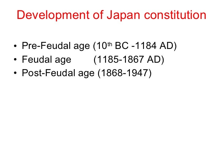 Japan Constitution 1947