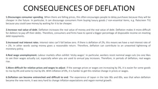 Japan deflation | PPTX