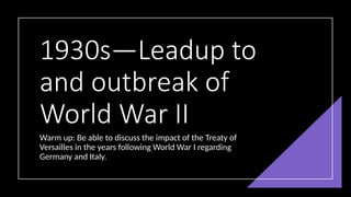Japan in the inter war period World History | PPTX