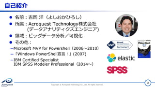 Japan elasticusergroup01 Acroquest | PPTX | Databases | Computer Software and Applications