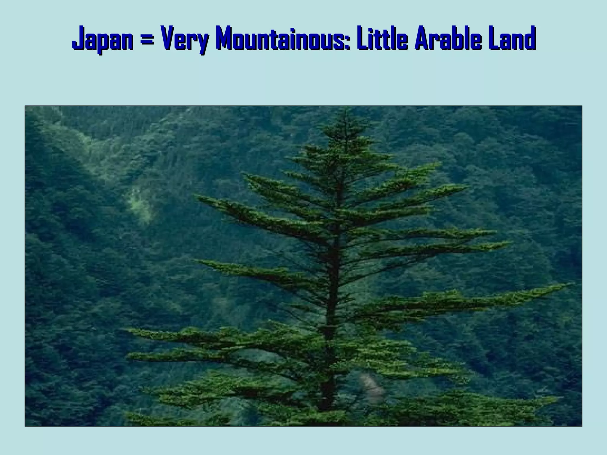 Japan environment | PPT | Geography | Science