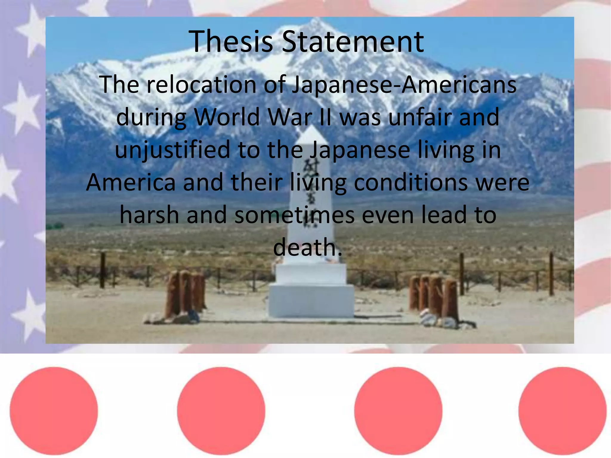 Japanese American Internment | PPTX