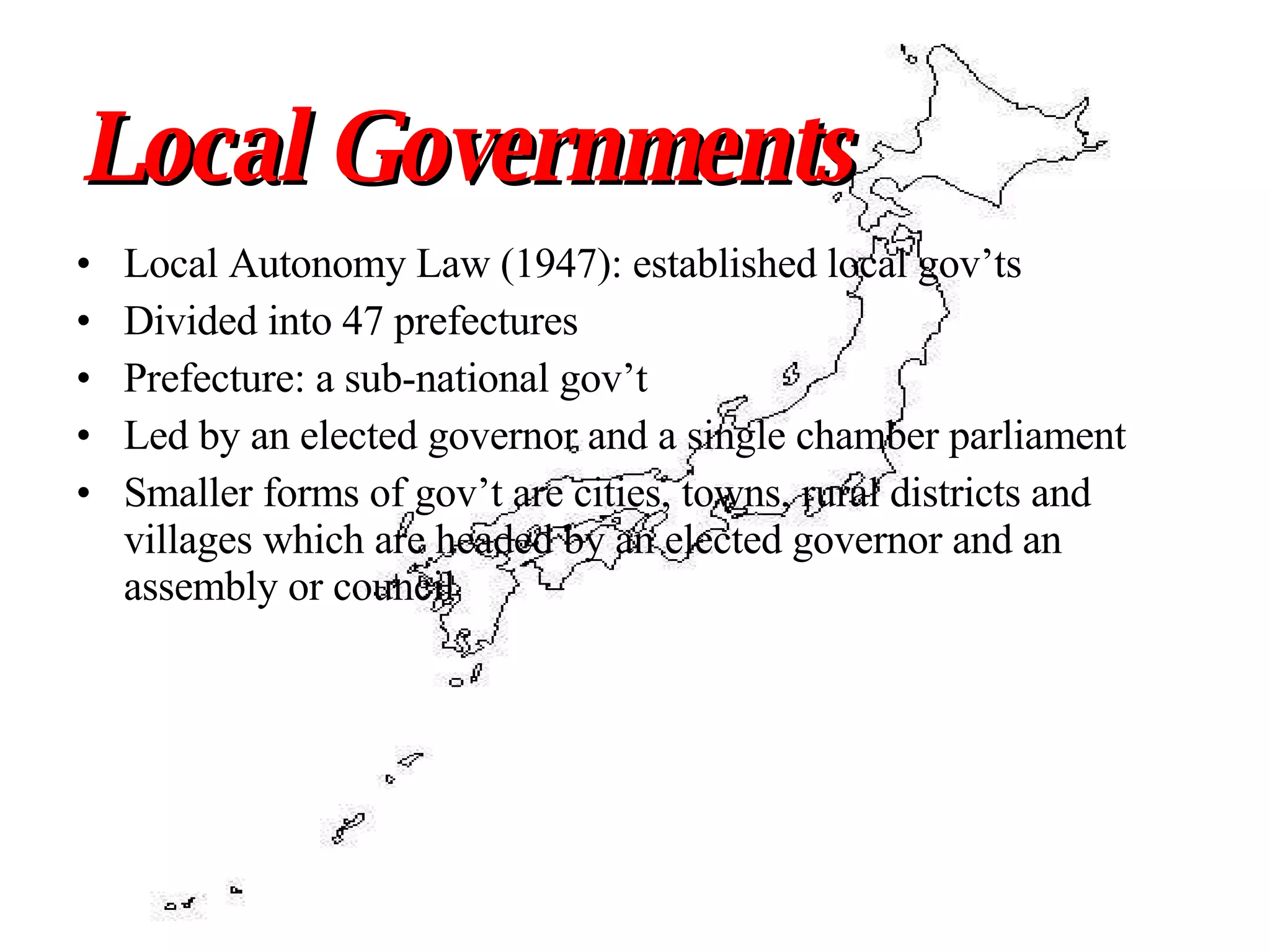 Japanese Government | PPT