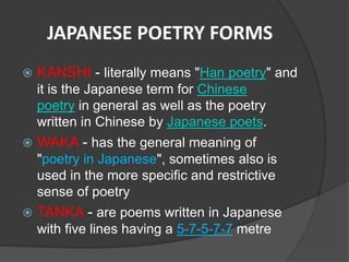 Japanese literature | PPTX