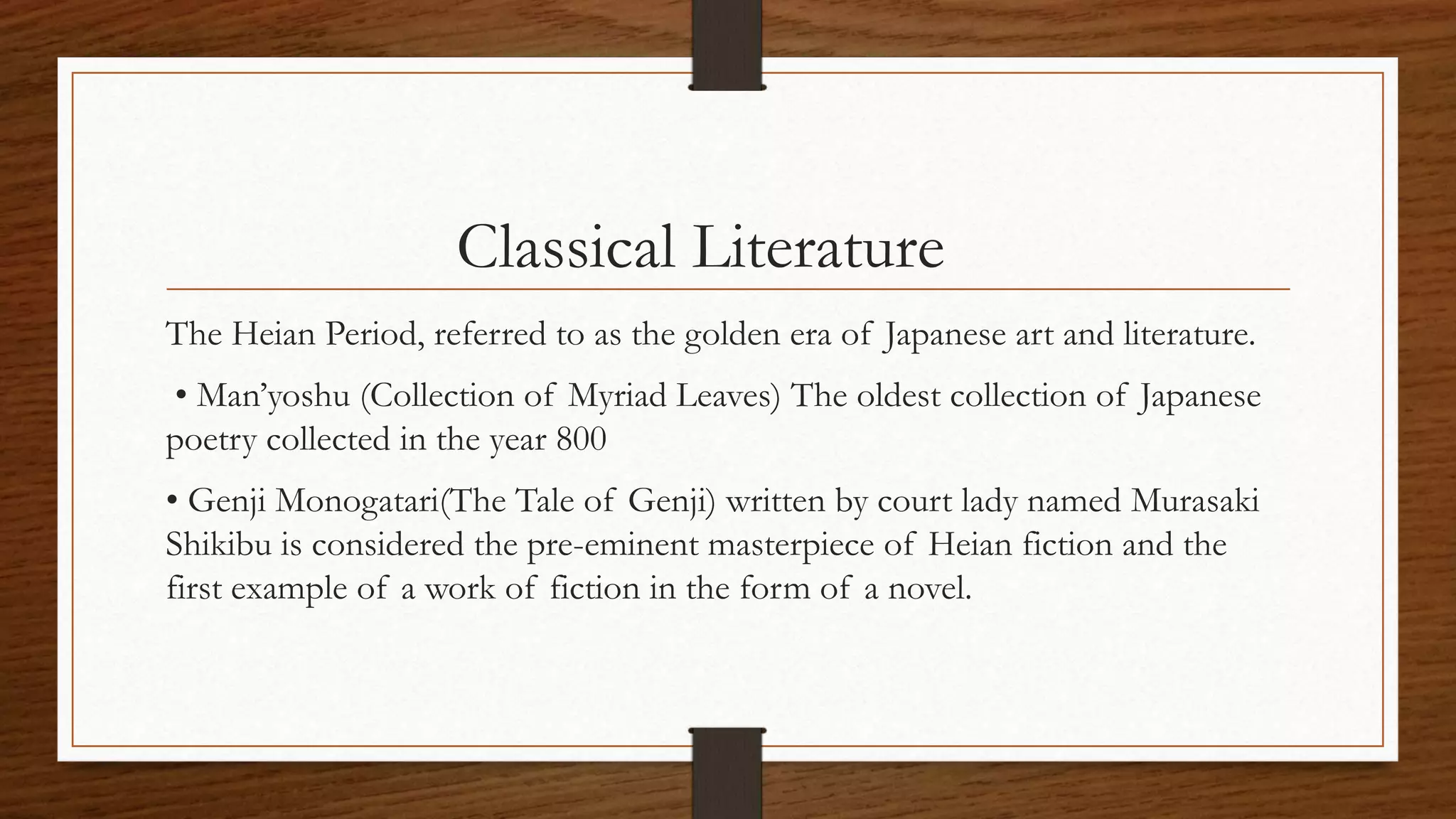 Japanese literature | PPTX