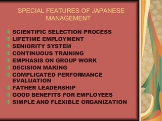 japanese management | PPT