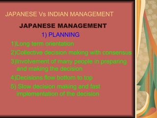 japanese management | PPT