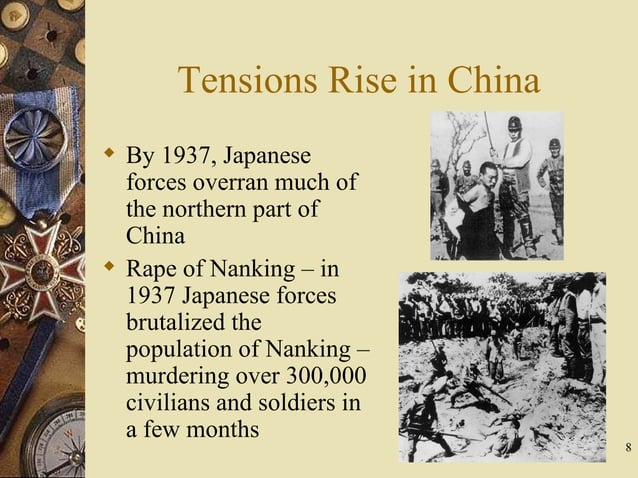 Japanese Militarism in WWII | PPT | Death, Injury, or Military Conflict ...