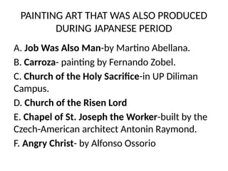 JAPANESE-OCCUPATION-PHILIPPINE-ART.pptxg | PPTX