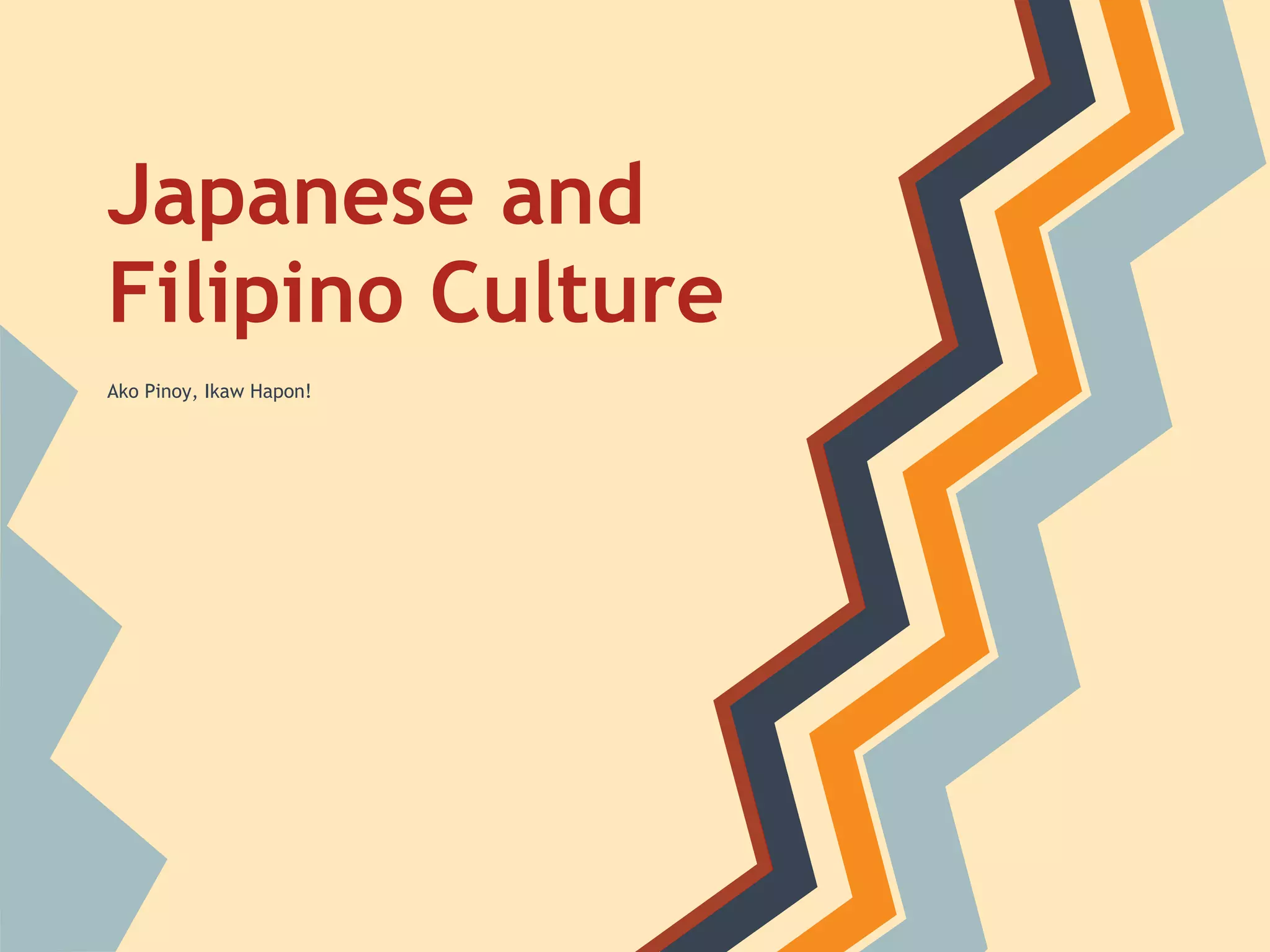 Japanese and filipino culture | PDF