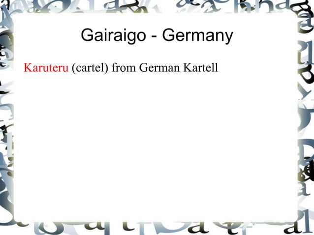 Japanese: a programmers language | PPT
