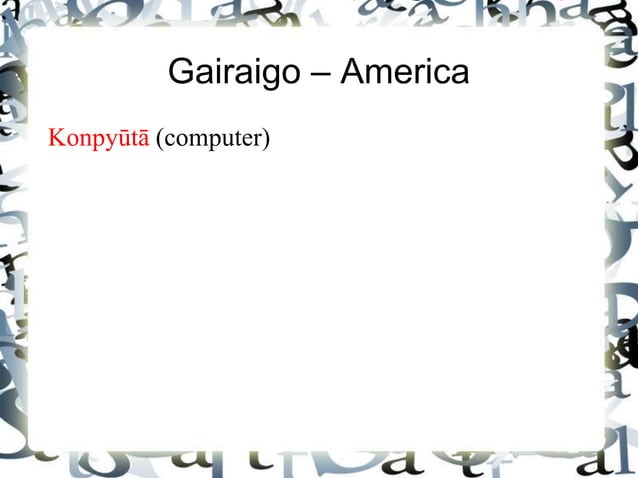 Japanese: a programmers language | PPT