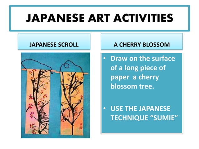 Japanese art for kids | PPTX