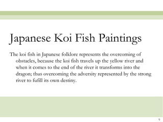 Japanese art and koi fish | PPT