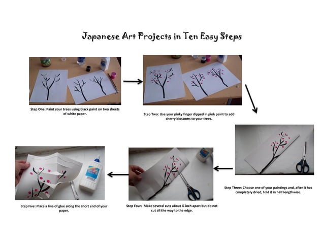 Japanese Art Project How-To (printable) | PDF