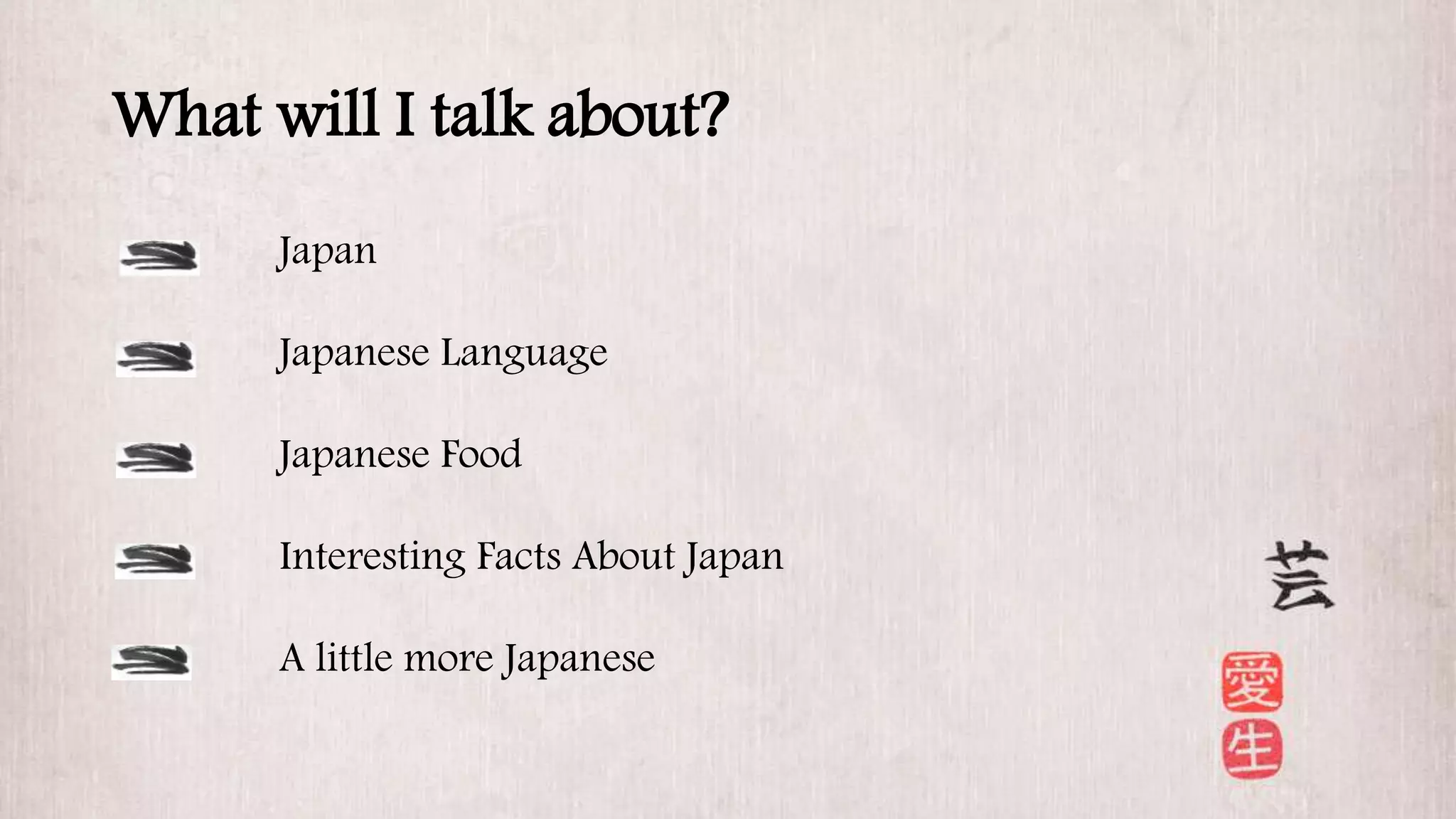 Japanese Culture and Language | PPTX