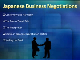Japanese Business Culture | PPTX